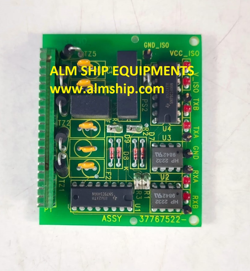 Albatross Assy 37767522 & 37767548 TBSL RS232 Isolated Adapter Pcb Boa